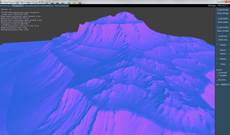 Normal Map for Terrain - World Design - UNIGINE Developers Community
